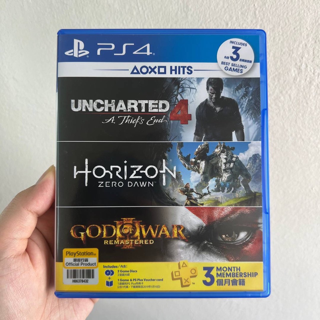 Uncharted 4 + Horizon Zero Dawn 2 in 1 Used PS4 Game, Video Gaming, Video Games, PlayStation on ...
