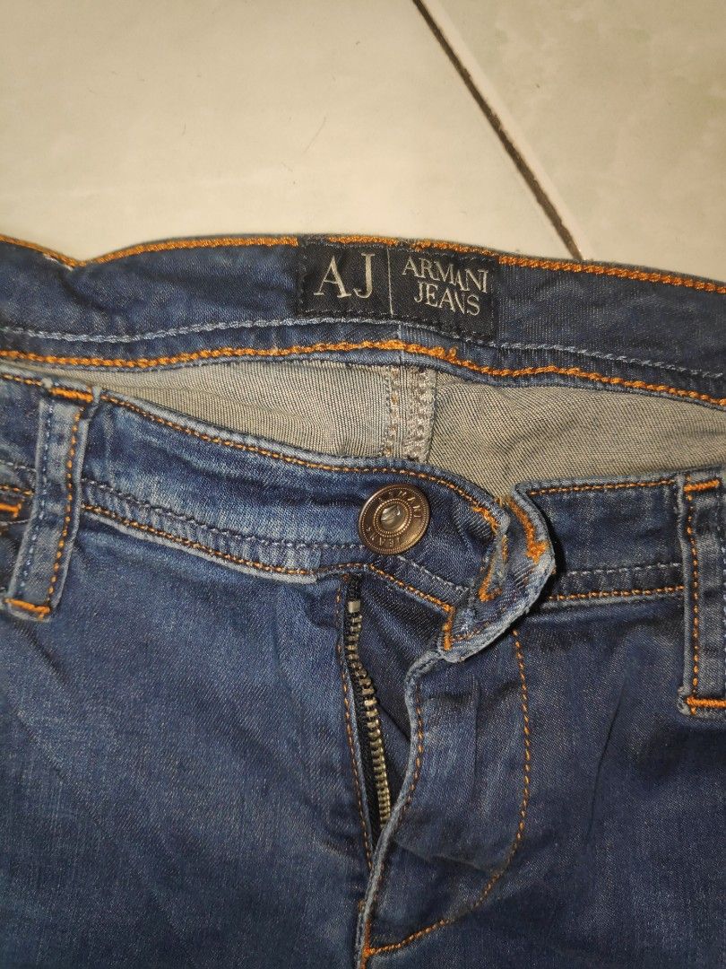 3 quarter denim pants, Women's Fashion, Bottoms, Jeans & Leggings on ...