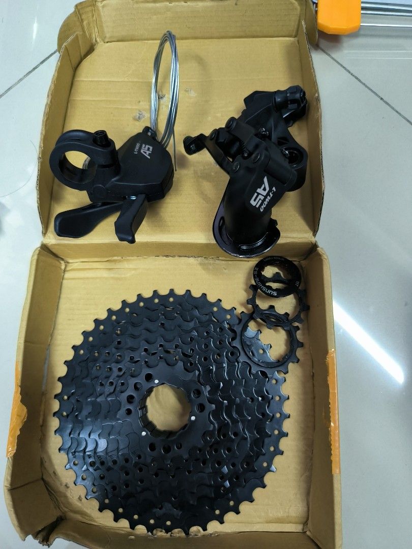 9 speed mtb mini groupset kit not Shimano sram Sports Equipment Bicycles Parts Parts Accessories on Carousell