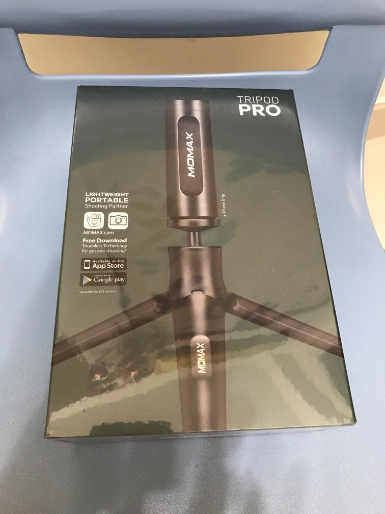 全新 未拆包裝 Momax Tripod PRO 三腳架, 攝影器材, 攝影配件, 相機袋 - Carousell