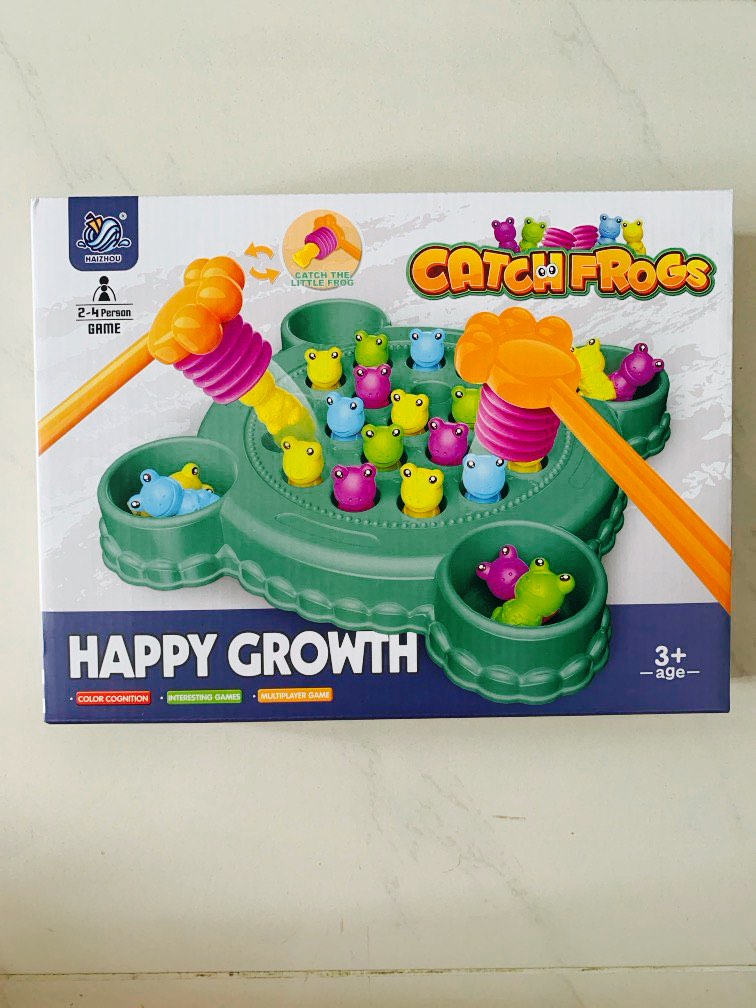 全新 Catch Frogs board game 桌遊, 興趣及遊戲, 玩具 & 遊戲類 - Carousell