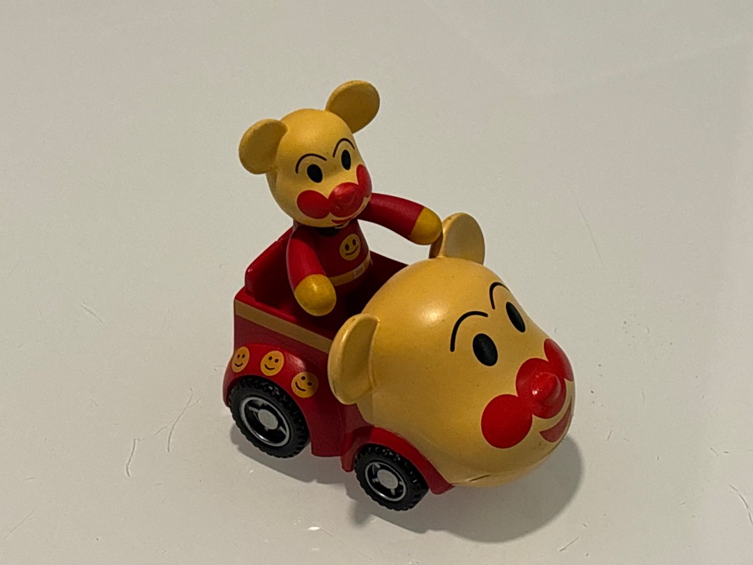 Anpanman Car and Figure Set, Hobbies & Toys, Toys & Games on Carousell