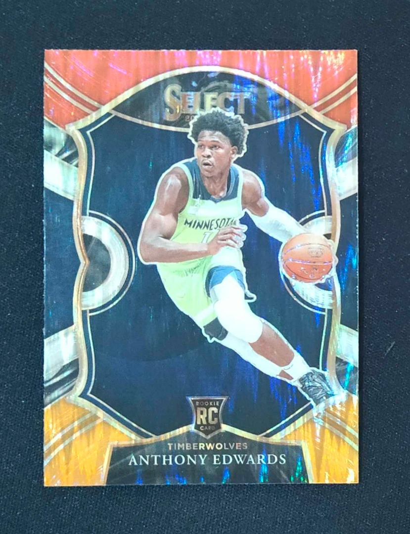 ANTHONY EDWARDS ROOKIE CARD NBA CARD, Hobbies & Toys, Memorabilia ...