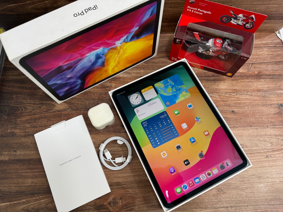 Apple Ipad Pro 2020 11 inch Wifi 256GB Space Gray Ex inter Lengkap Bisa ...