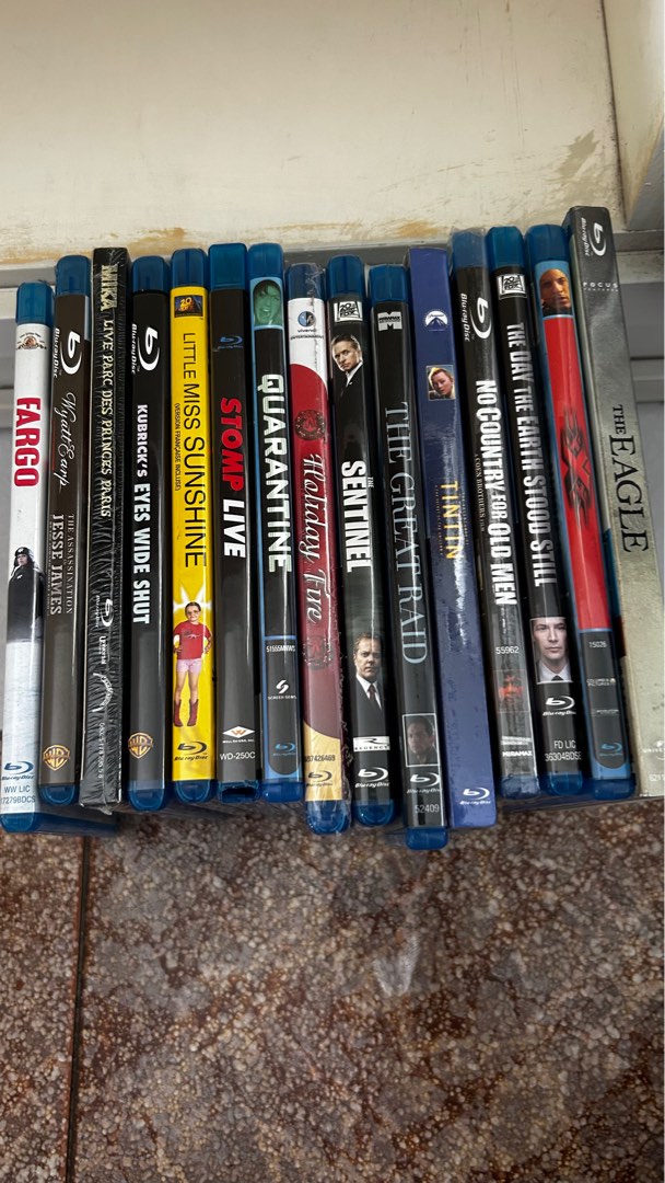 Assorted Blu Ray DVDs 15 pieces, Hobbies & Toys, Music & Media, CDs & DVDs on Carousell