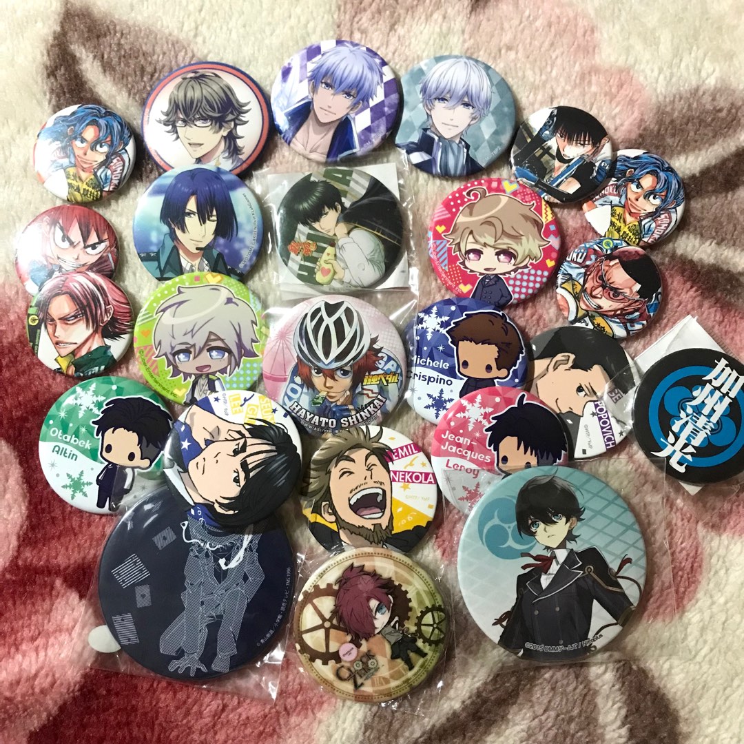 Free Assorted Official Anime Badges, Hobbies & Toys, Memorabilia ...