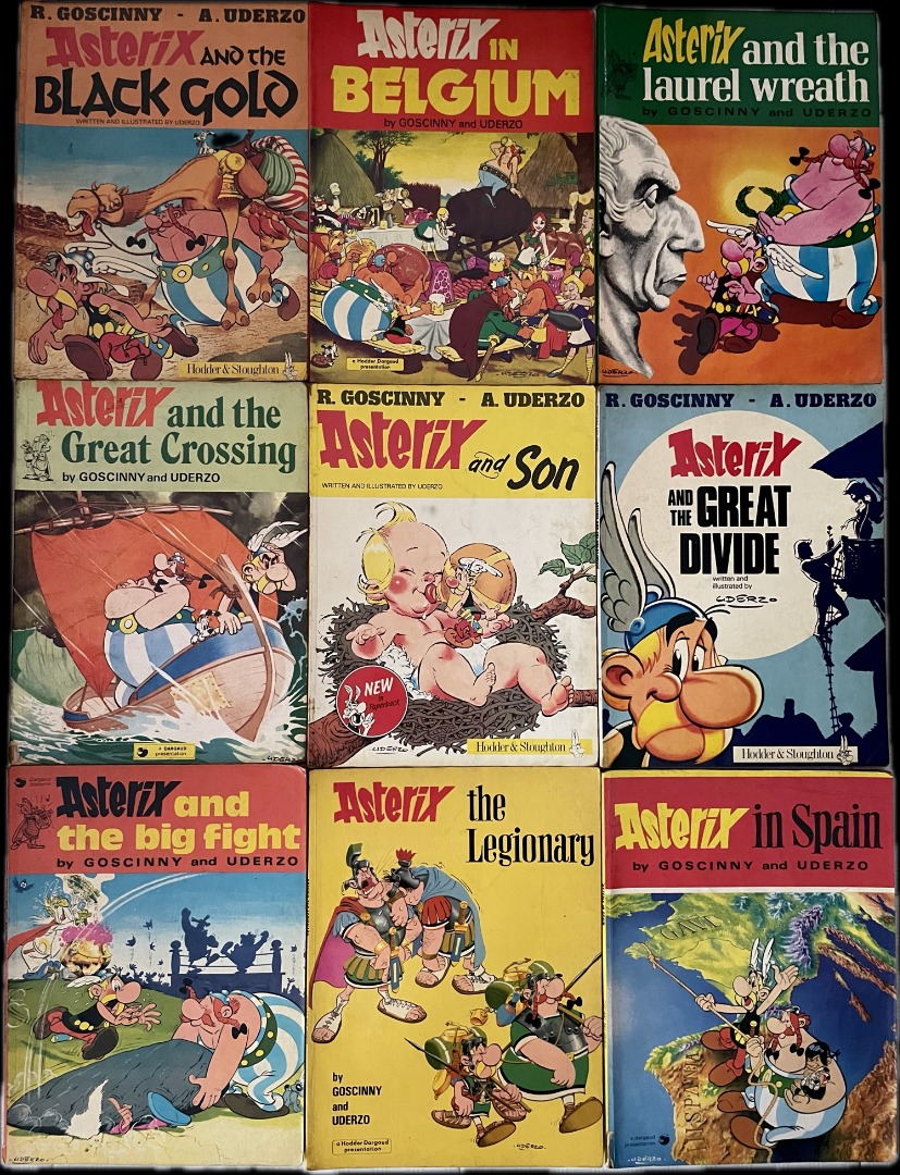 Asterix comics (28 titles 1980s print edition for collectors) for sale ...