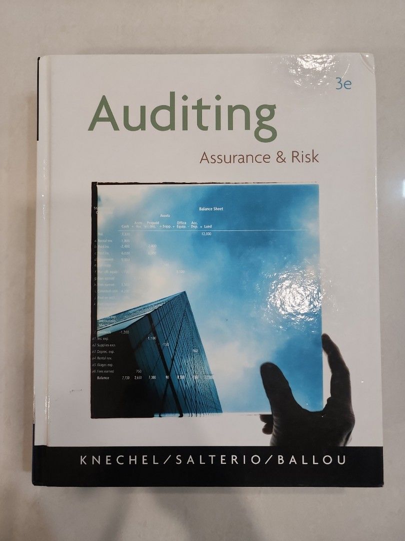 Auditing: Assurance & Risk 3e textbook, Hobbies & Toys, Books ...