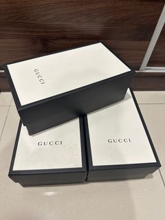 Authentic Gucci boxes, Luxury, Accessories on Carousell