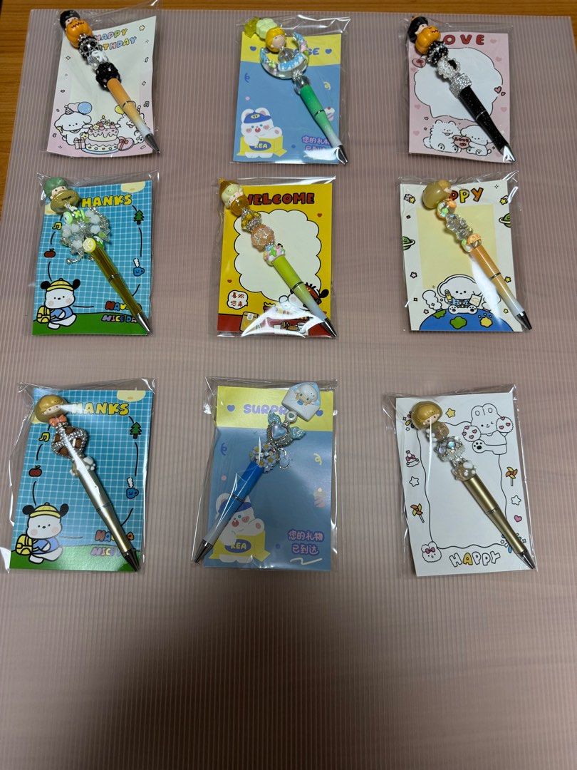 Authentic POP bean pen, Hobbies & Toys, Stationery & Craft, Handmade ...