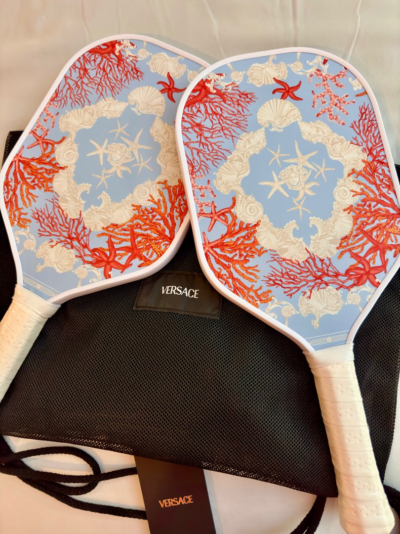Authentic VERSACE Pickleball paddle, Sports Equipment, Sports & Games ...