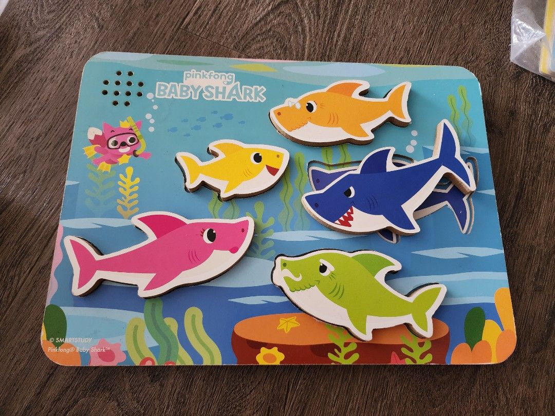 Baby shark puzzle with songs, Hobbies & Toys, Toys & Games on Carousell
