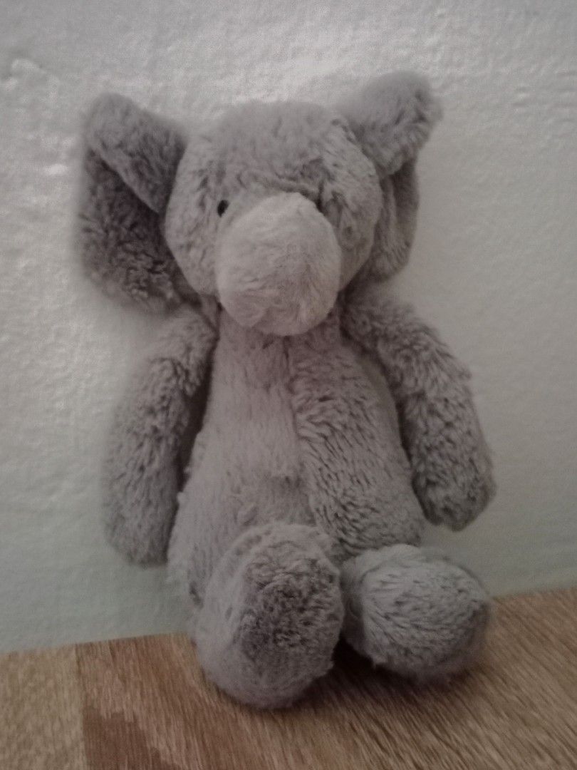 bashful elephant (jellycat) ☆, Hobbies & Toys, Toys & Games on Carousell
