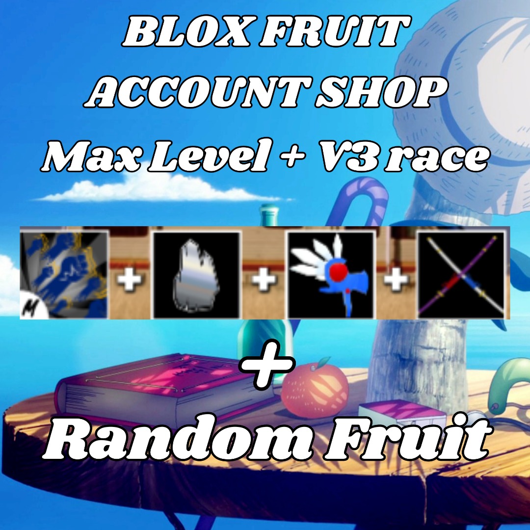 Blox Fruit Max Acc God + Mirror + Valk + CDK + Random Fruit, Video ...