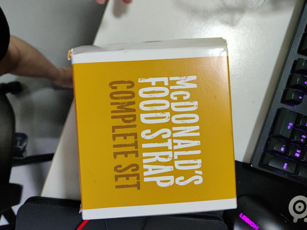 BNIB McDonald's food strap collectible, Hobbies & Toys, Toys & Games on ...