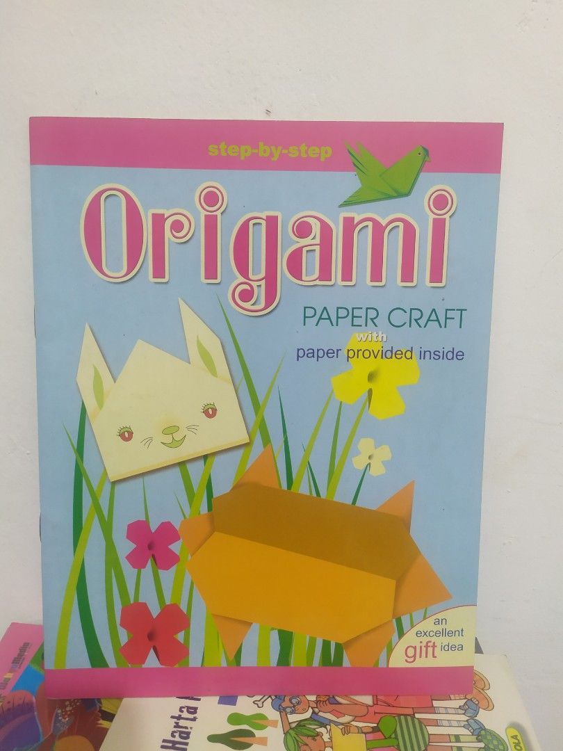 Buku Belajar Melipat Origami Step by Step Origami, Buku & Alat Tulis ...