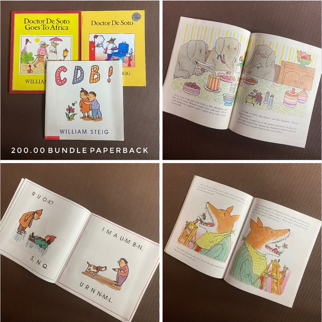 Bundle William Steig Books, Hobbies & Toys, Books & Magazines, Children ...