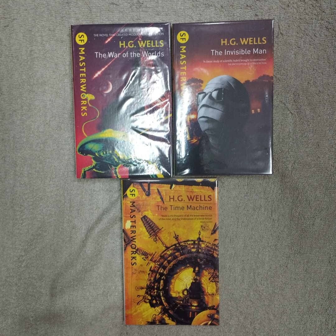 (Bundle/Set) The War of the Worlds. The Time Machine. The Invisible Man ...