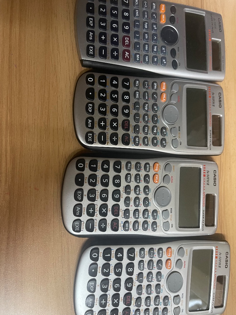 casio fx 50fh ii dse 計算機 計數機, 手提電話, 其他裝置 - Carousell