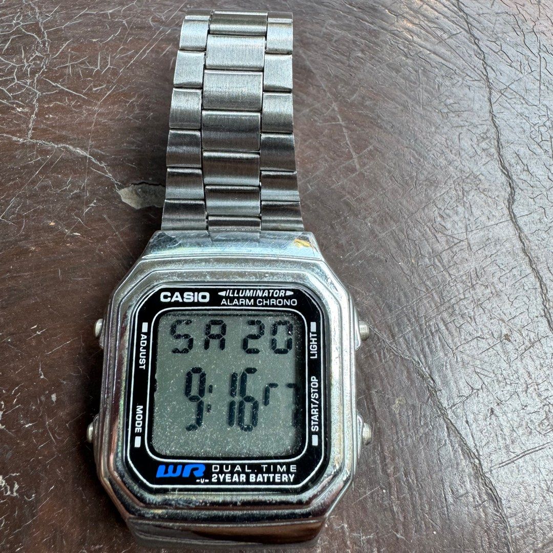 Casio Illuminator Alarm, Fesyen Wanita, Jam Tangan di Carousell