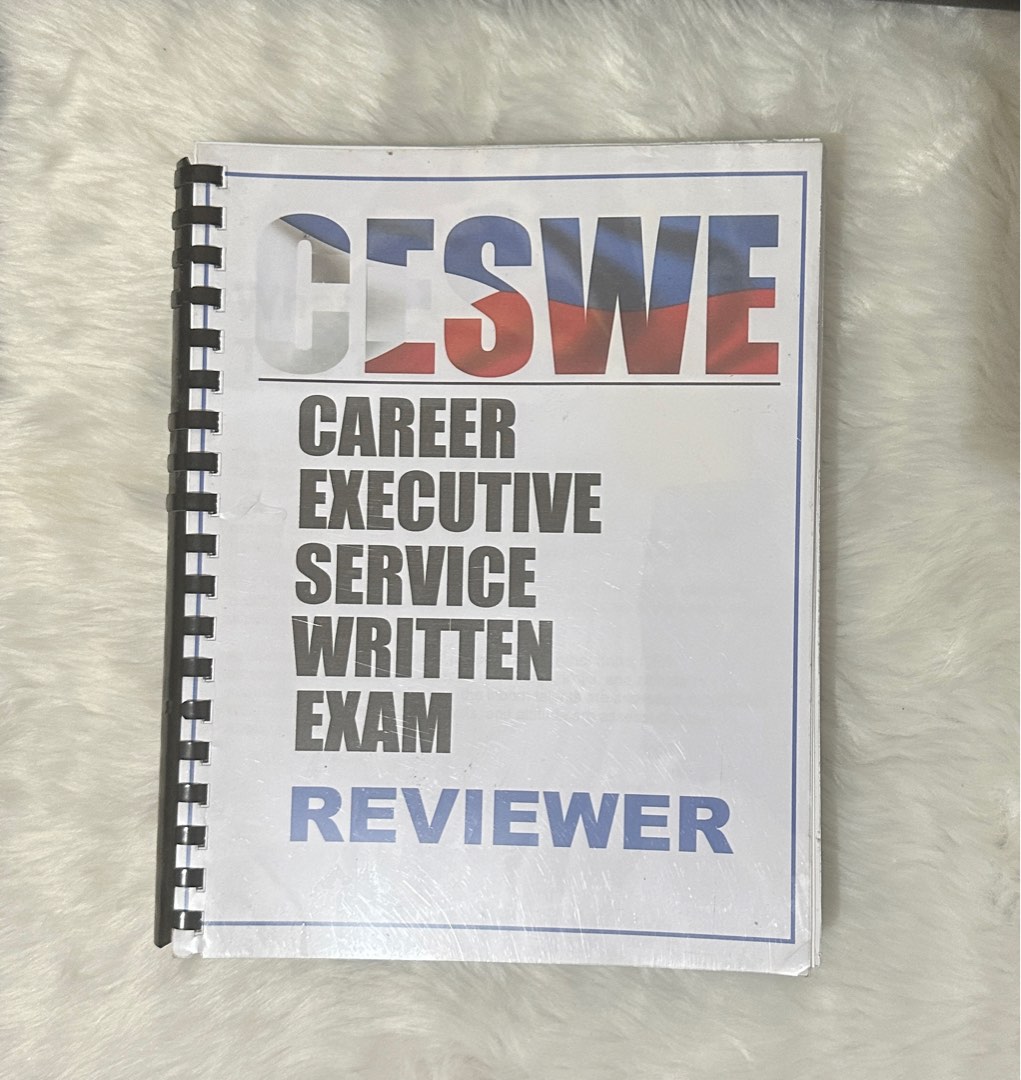 CESWE Reviewer, Hobbies & Toys, Books & Magazines, Assessment Books on ...