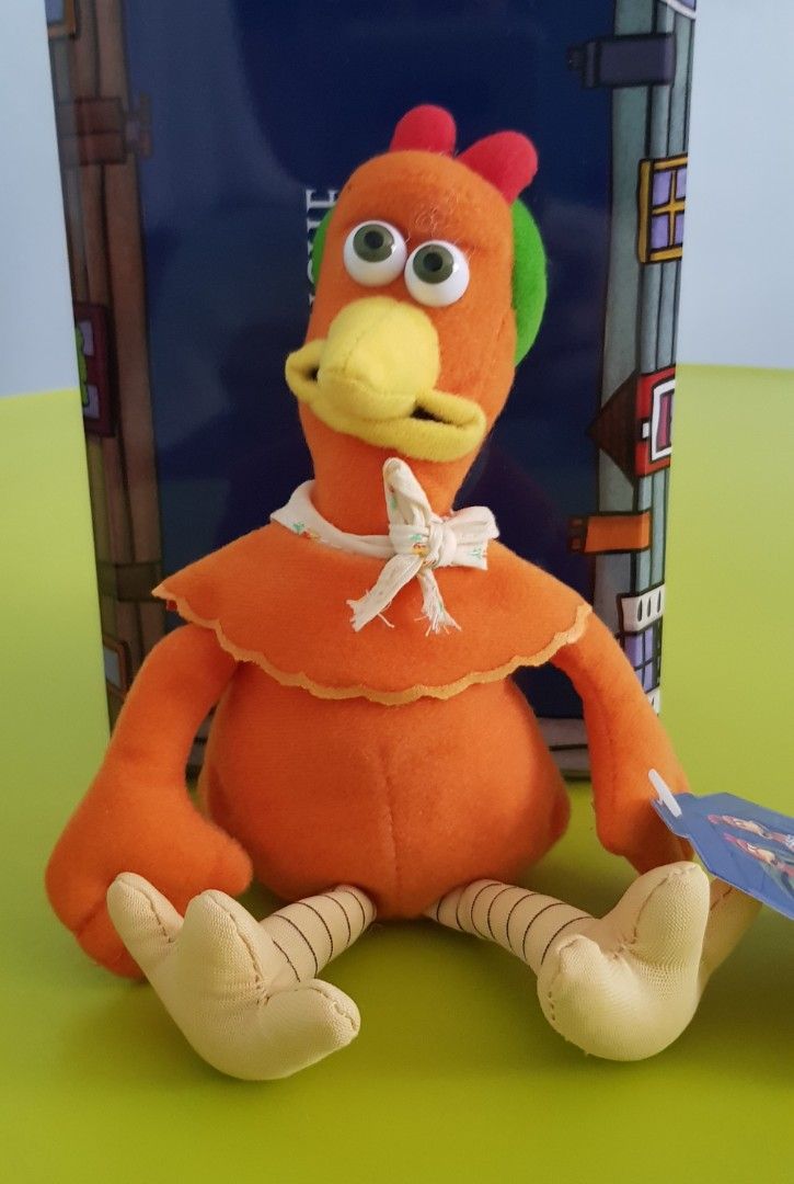 Chicken Run Plushies. Bunty and Ginger characters of animated movie ...