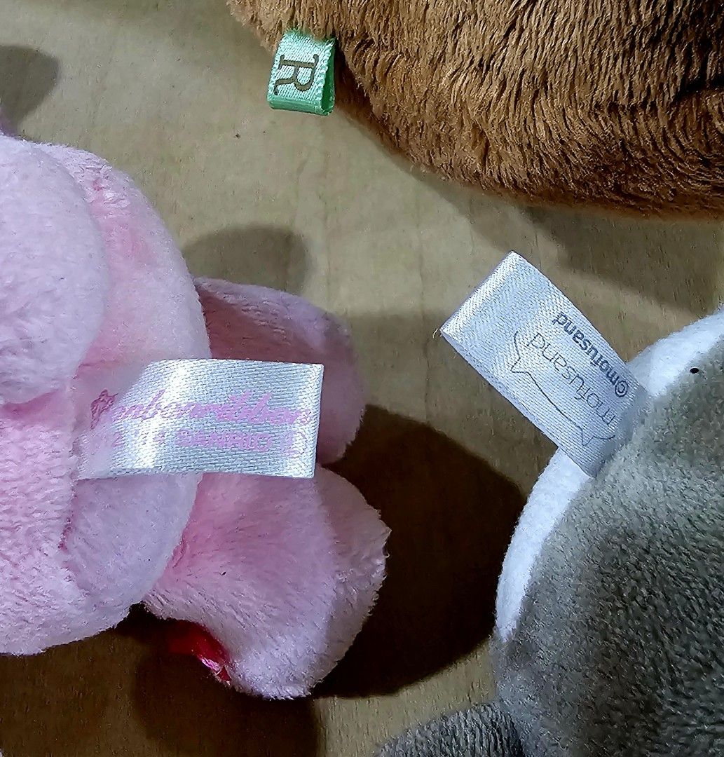 Chiikawa Chairoigokuma Bonbonribbon Mofusand Boris 4pc plush from rm30 ...