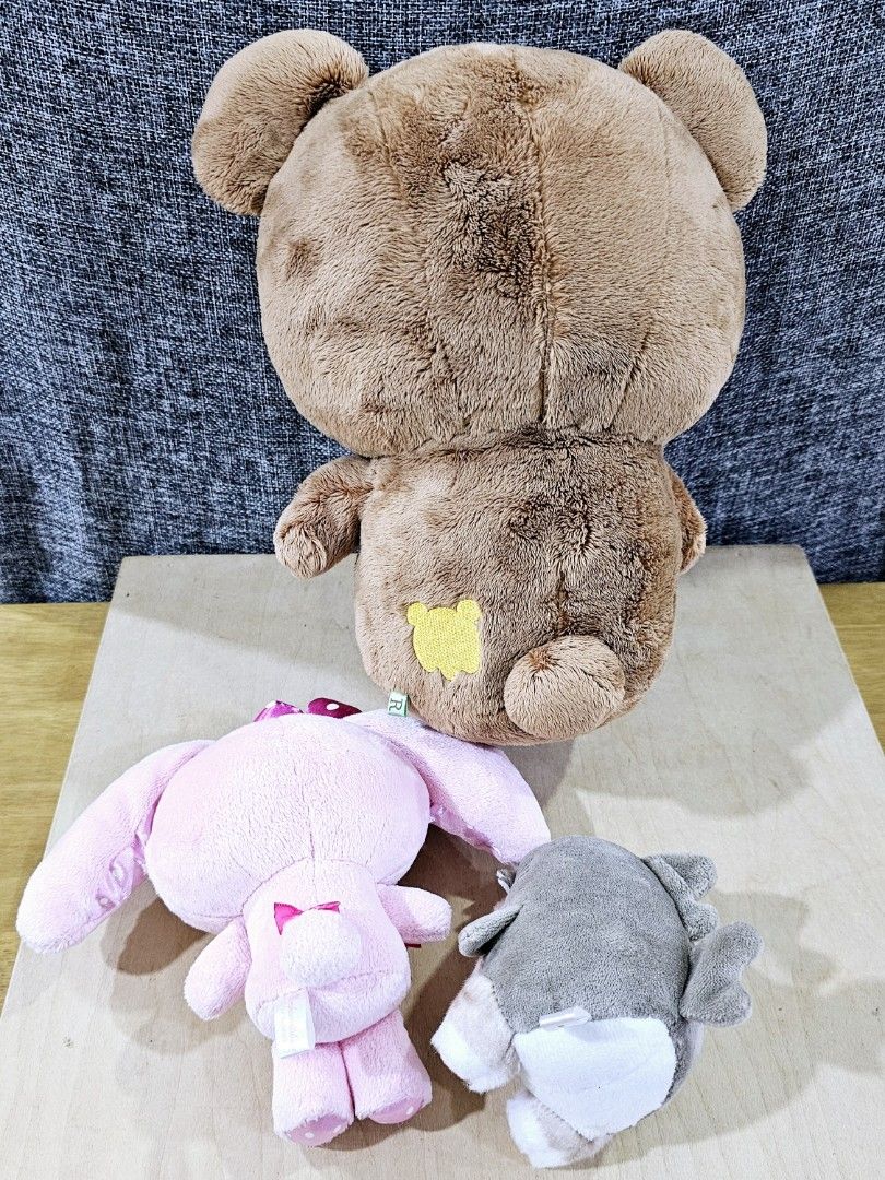 Chiikawa Chairoigokuma Bonbonribbon Mofusand Boris 4pc plush from rm30 ...