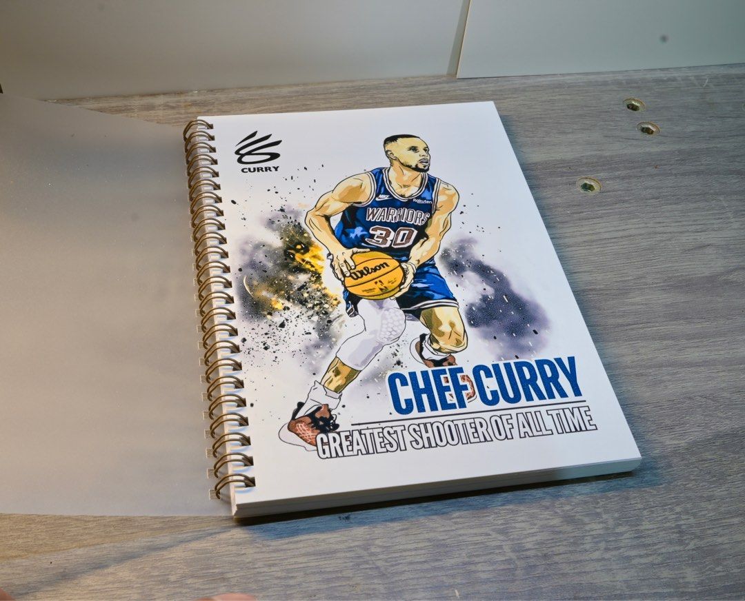 Curry Nba Notebook, Hobbies & Toys, Stationary & Craft, Stationery ...