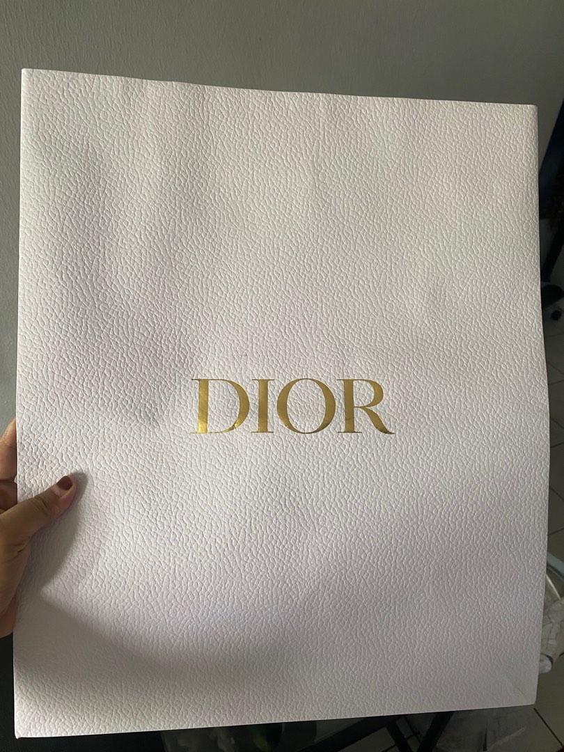 Dior paper bag., Luxury, Bags & Wallets on Carousell