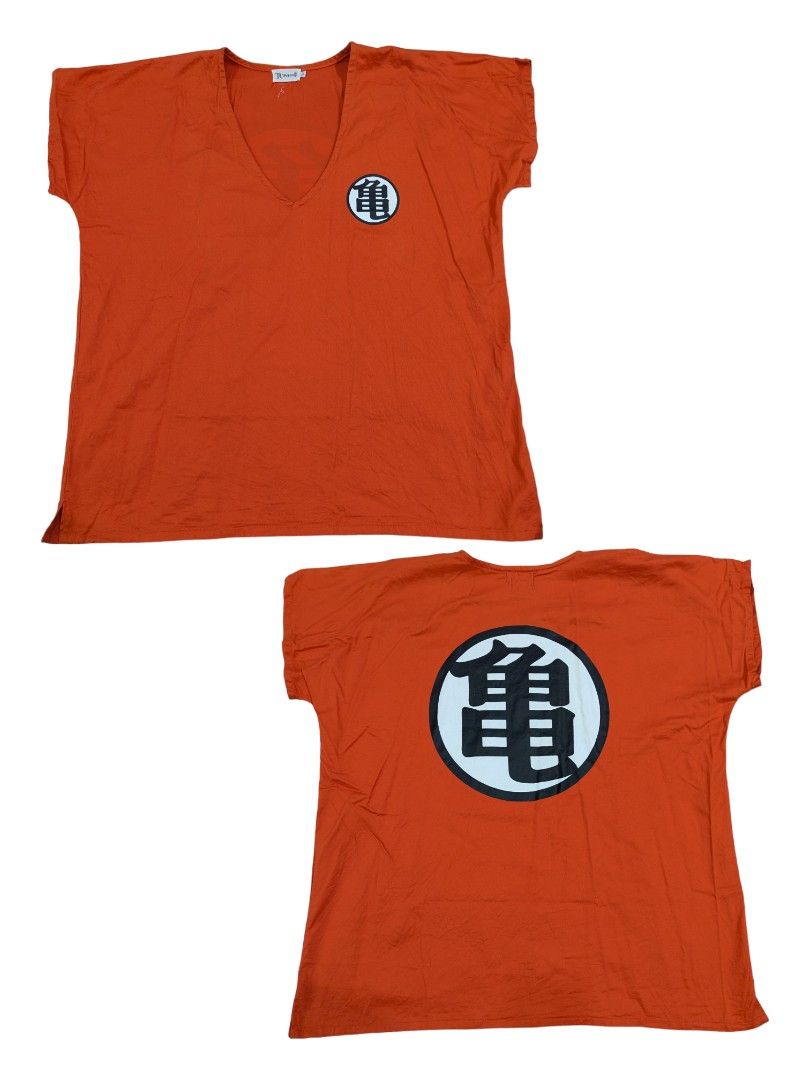 DRAGON BALL Z SON GOKU TRAINING SHIRT, Men's Fashion, Tops & Sets ...