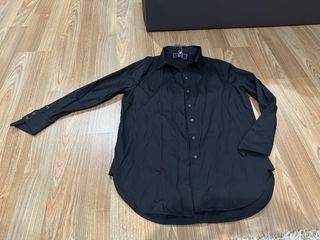 (XL) dUck Embroidered Collar Shirt, Women's Fashion, Tops, Blouses on ...