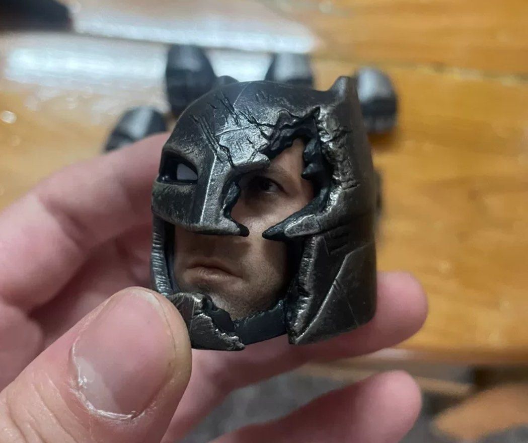 (FREE LOCAL POSTAGE) DC DAWN OF JUSTICE BATMAN VS SUPERMAN BVS HOT TOYS ...
