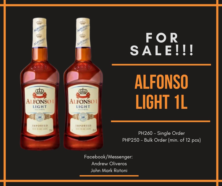 FS ALFONSO 1L MADAMING STOCK BELOW SRP, Food & Drinks, Beverages on ...