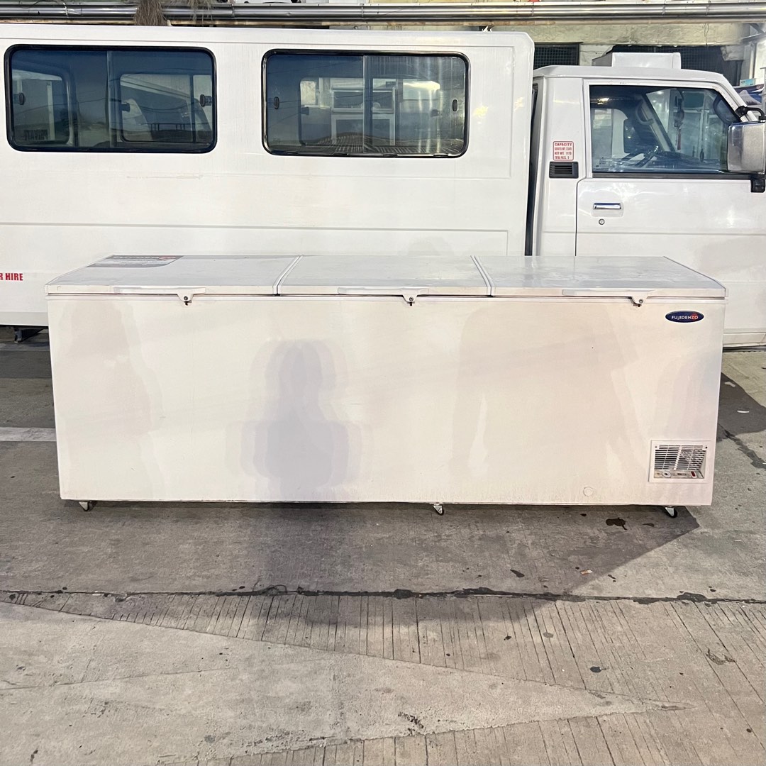 FUJIDENZO 3 DOOR CHEST TYPE FREEZER, TV & Home Appliances, Kitchen ...