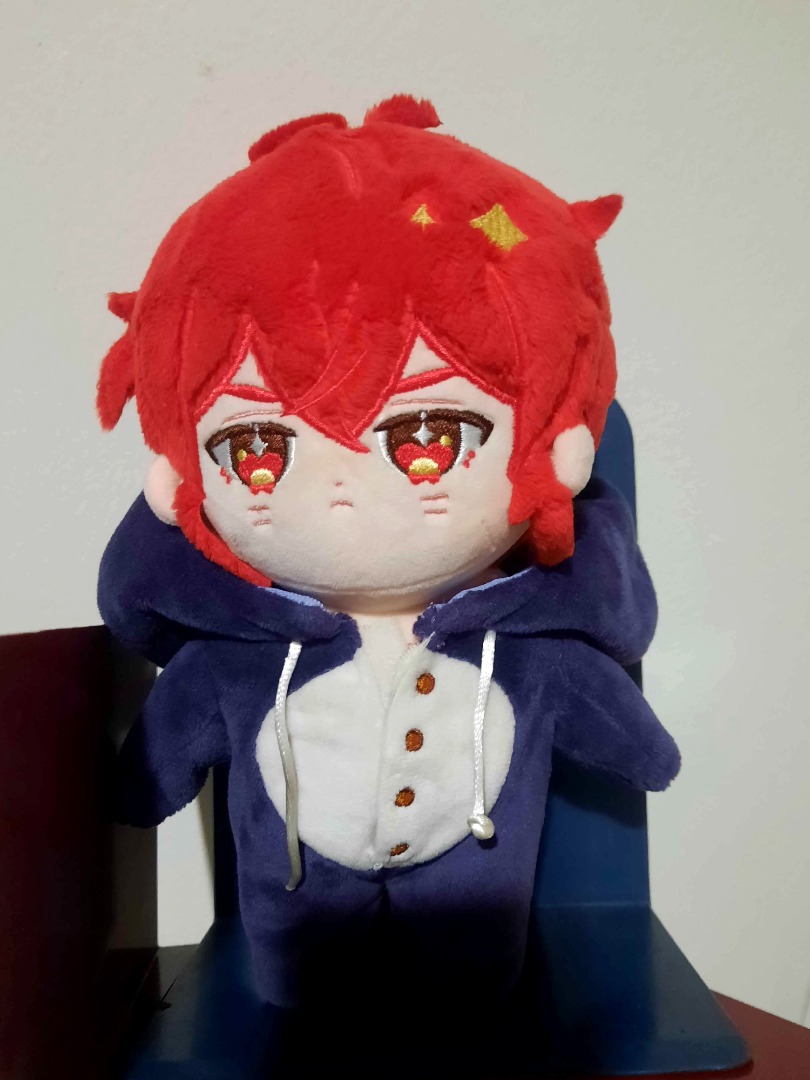 Genshin Impact Plushie Diluc 20CM, Hobbies & Toys, Toys & Games on ...