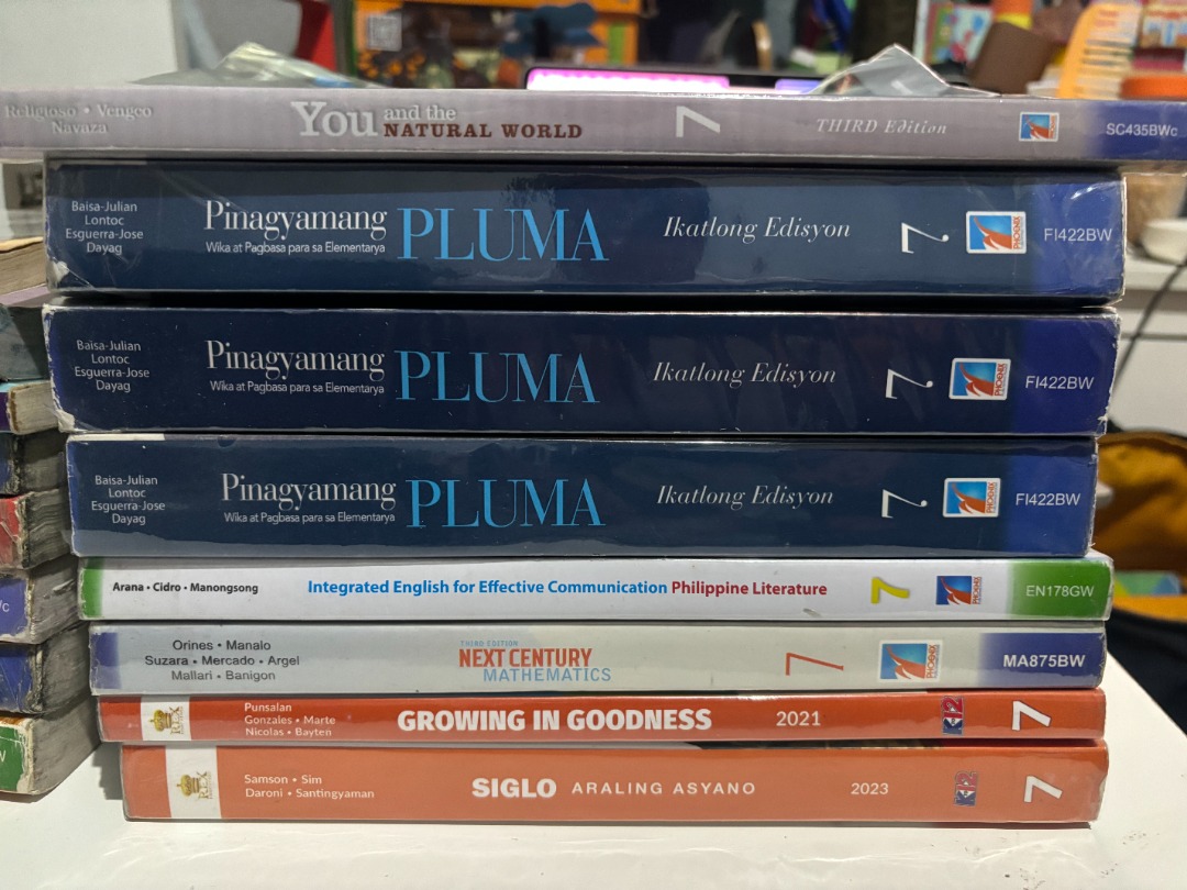 Grade 7 Books (K-12 Primary Elementary Grade School Books Textbooks ...