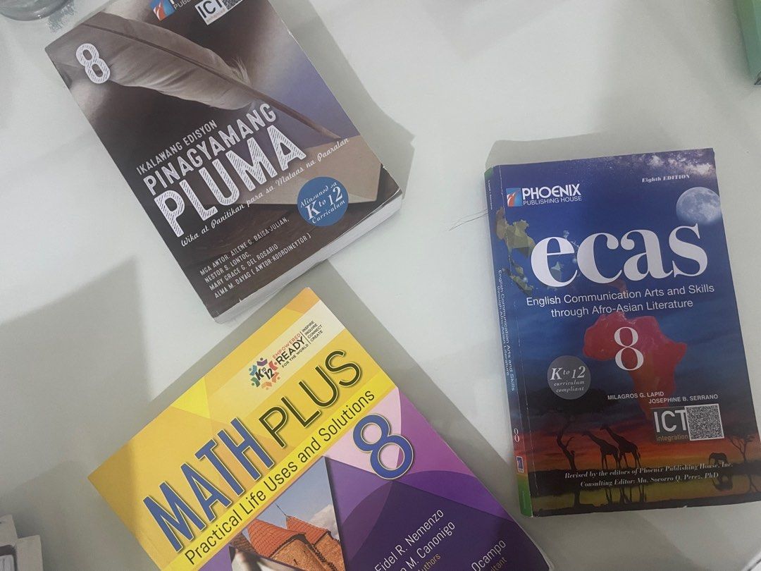 Grade 8 highschool books, Hobbies & Toys, Books & Magazines, Textbooks ...