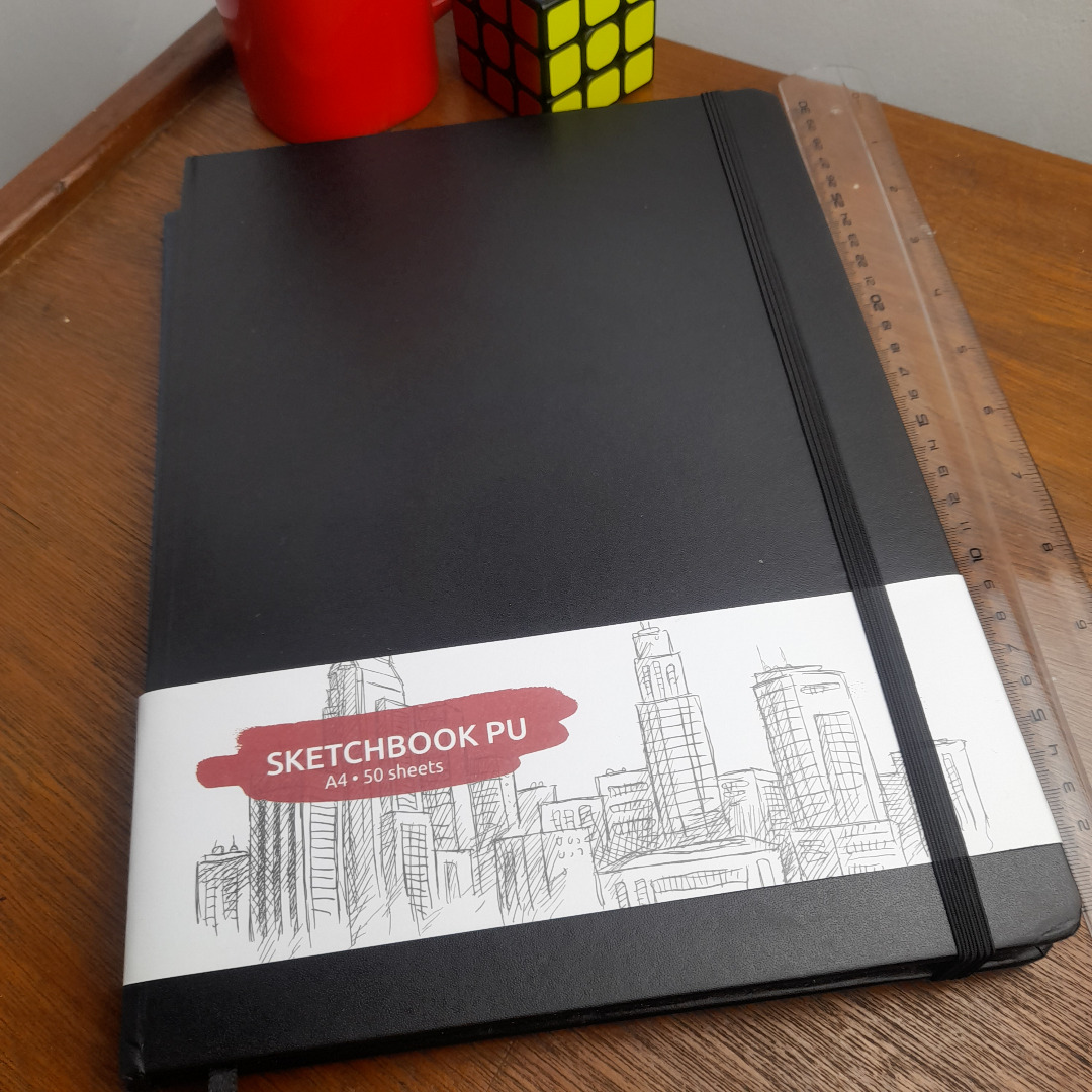 Hardbound Sketchbook A4 50 Sheets (with free 10 Papemelroti Postcards), Hobbies & Toys ...