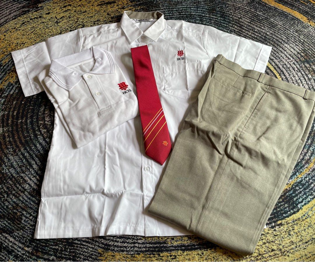 HCIS Hwa Chong International School Uniform, Men's Fashion, Tops & Sets ...