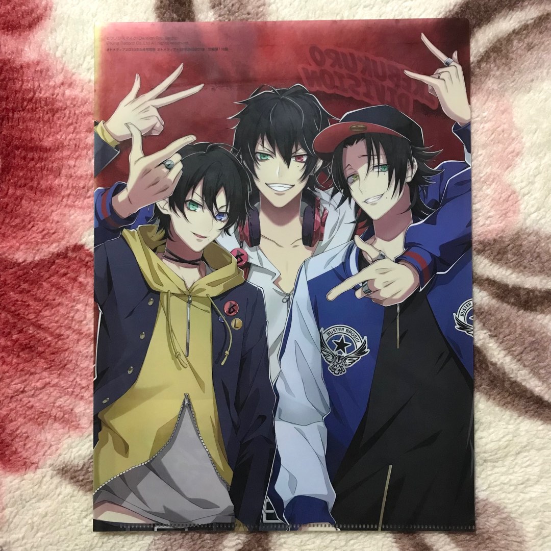Hypnosis Mic Buster Bros!! A4 Clear File, Hobbies & Toys, Memorabilia ...