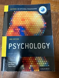OXFORD IB DIPLOMA PSYCHOLOGY 2024, Hobbies & Toys, Books & Magazines ...