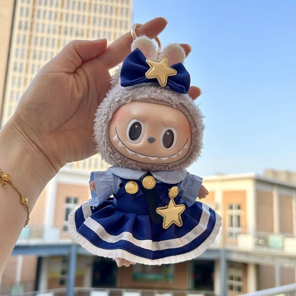 [IN STOCK] Labubu bunny dress for labubu keychain 17cm (LABUBU NOT ...
