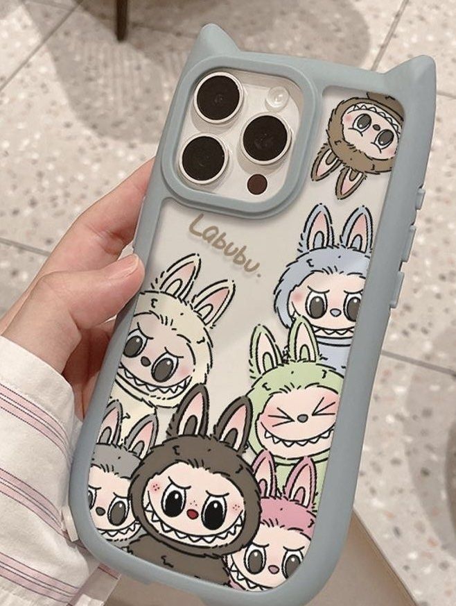 [IN STOCK] Labubu popmart Iphone 15 pro max case and griptoks, Mobile ...