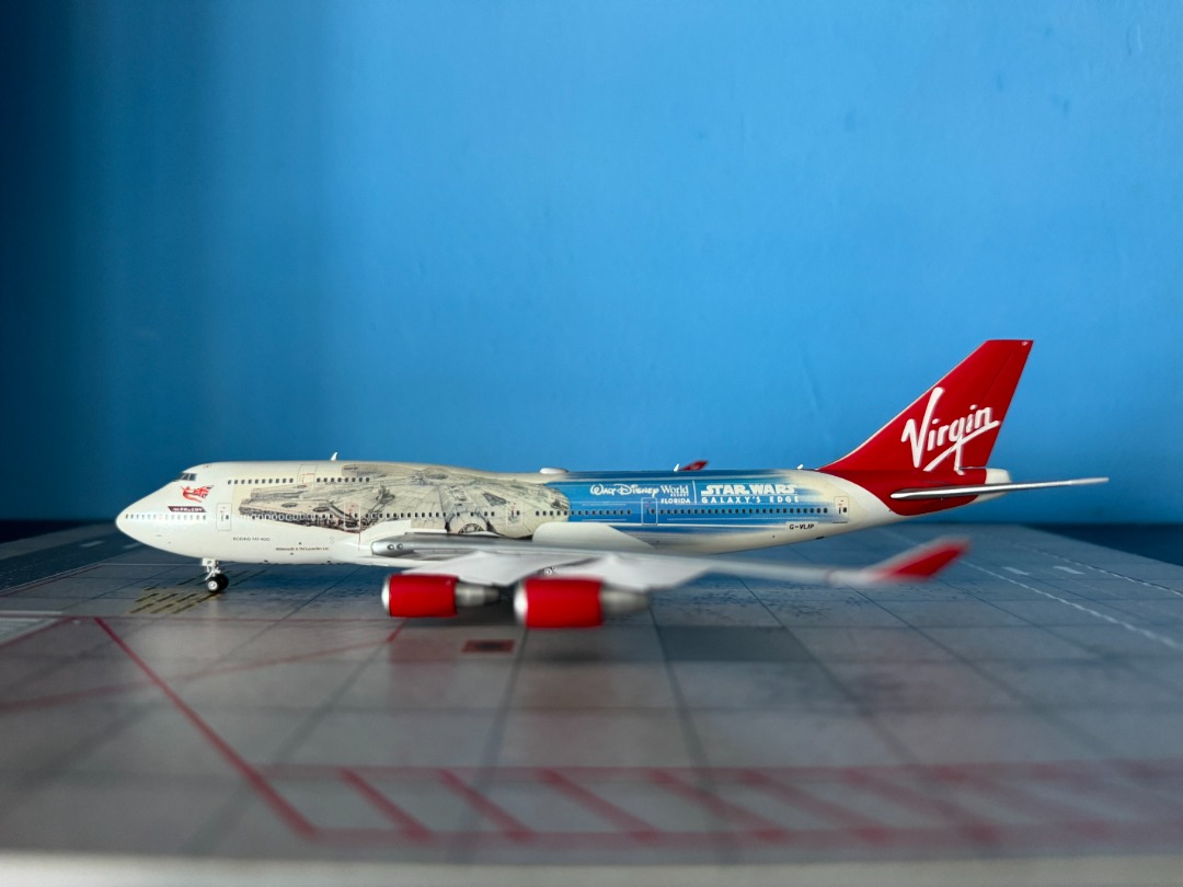 JC Wings Virgin Atlantic B747-400 "Star Wars: Galaxy's Edge" livery ...
