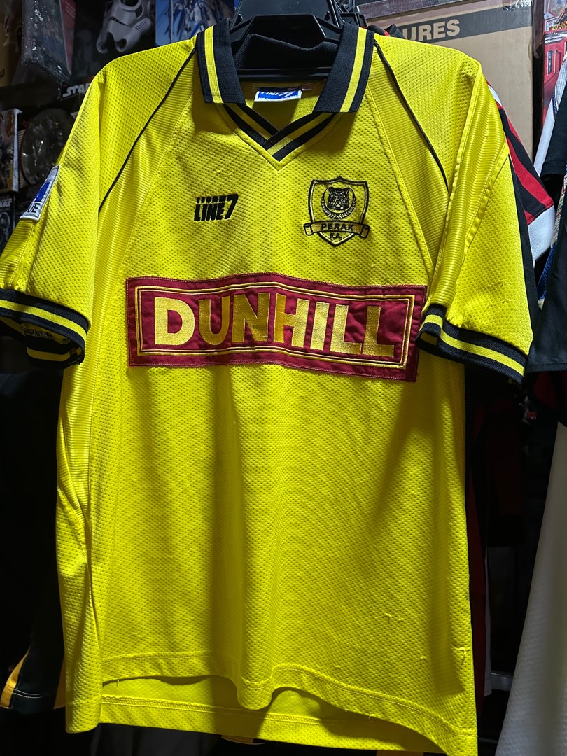 Jersey Perak Vintage Dunhill rare XL, Men's Fashion, Activewear on ...