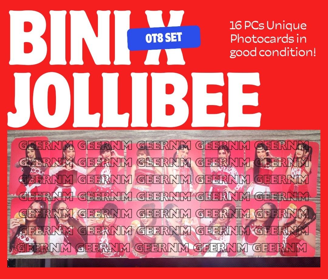 JolliBINI Gwen Heart - Jollibee x BINI, Hobbies & Toys, Memorabilia ...