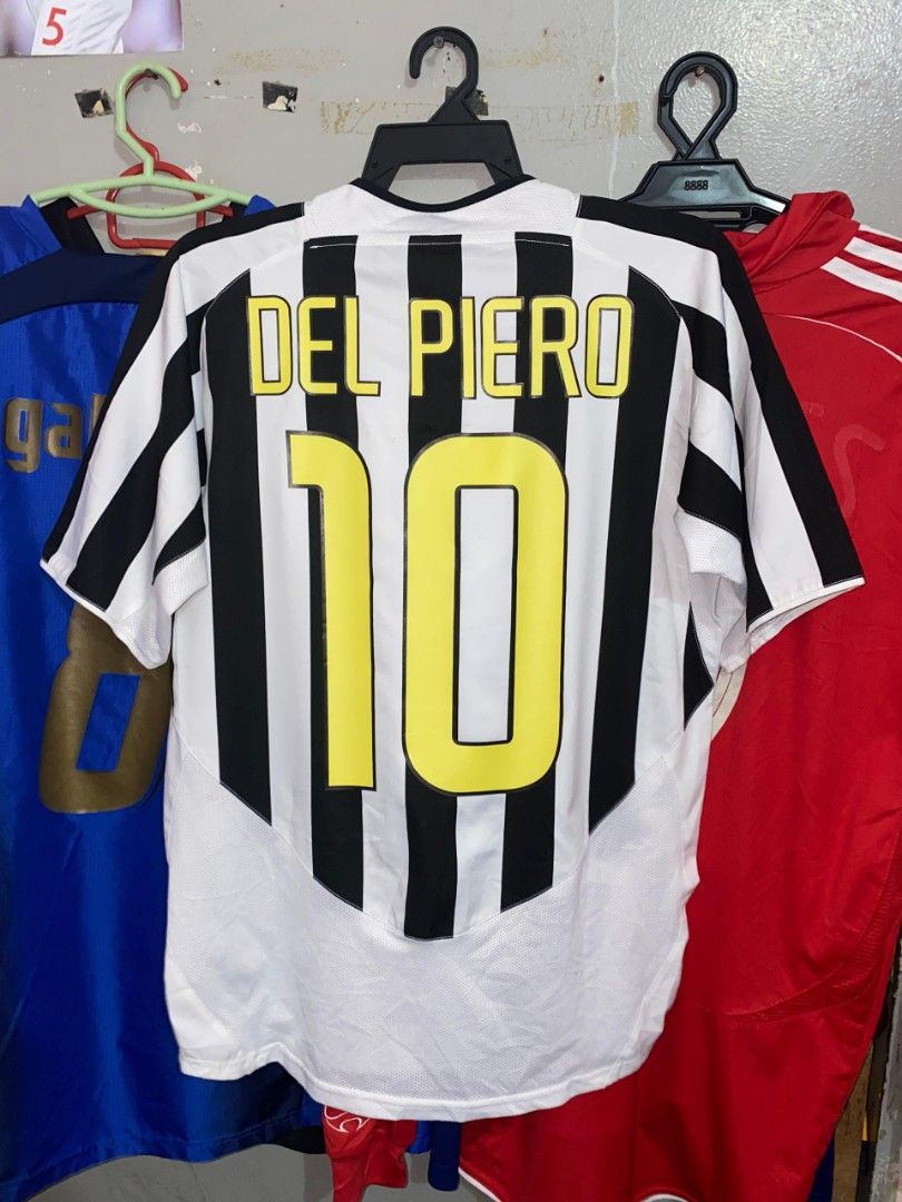 Juventus Home 2003/04 Kit #del piero 10, Men's Fashion, Activewear on ...