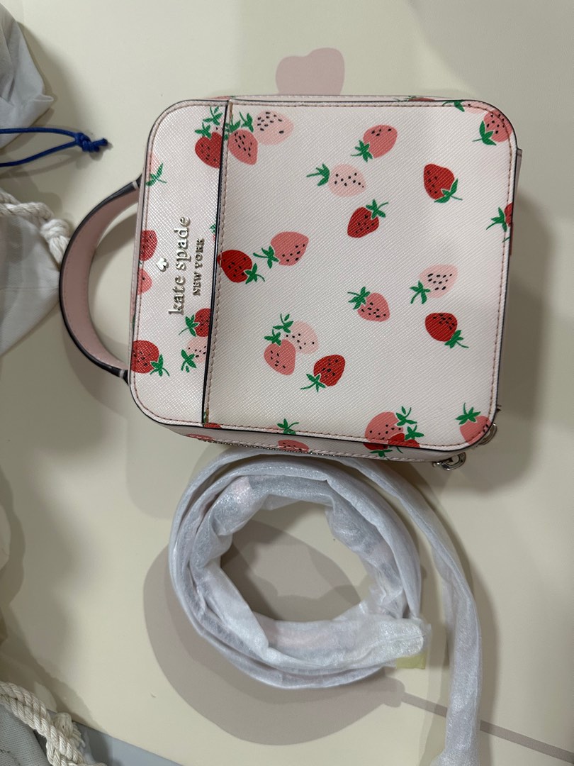 Original Kate spade bag limited edition strawberry bag, Women's Fashion ...