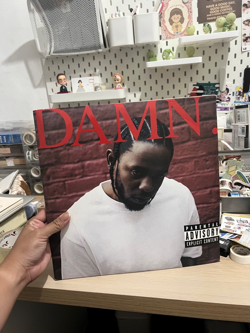 Kendrick Lamar DAMN Vinyl, Hobbies & Toys, Music & Media, Vinyls on ...